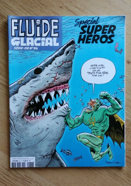 Mag Andfluide Glacialand Série Or N°86 Spécial Super Héros Avril 2019 Tbe