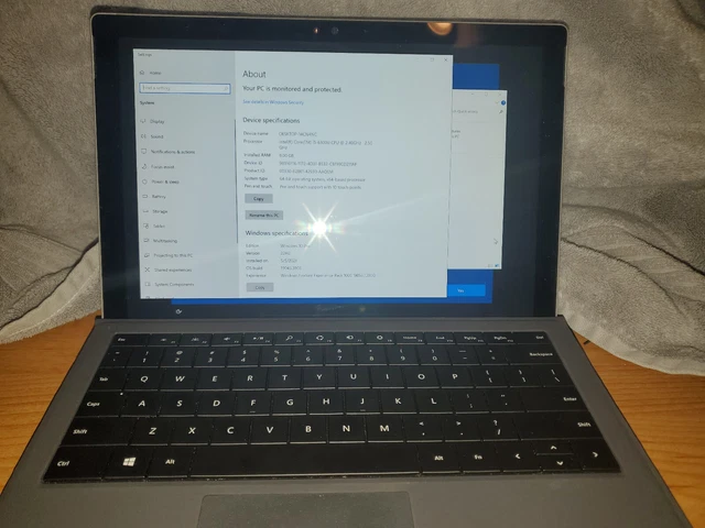 MICROSOFT SURFACE PRO 4, Intel i5 6300U, 8GB RAM, 256GB SSD Laptop ...