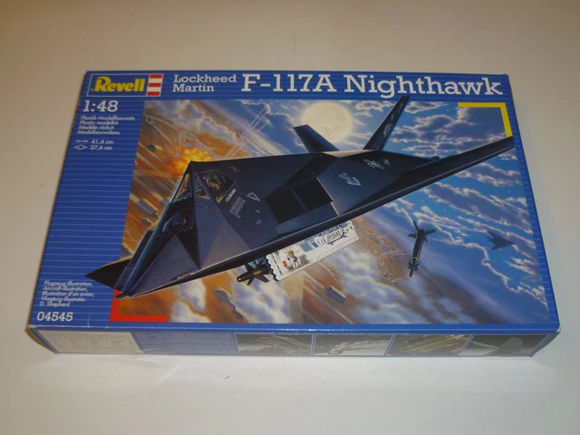 #7844 LOCKHEED MARTIN F-117 A Nighthawk 1:48 von Revell 04545 "OVP ...