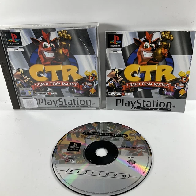 CTR CRASH TEAM Racing (Sony PlayStation PS1 ) £24.99 - PicClick UK