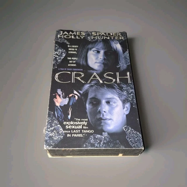 CRASH VHS FINELINE Features 1997 R Cronenberg Rare Version Spader ...