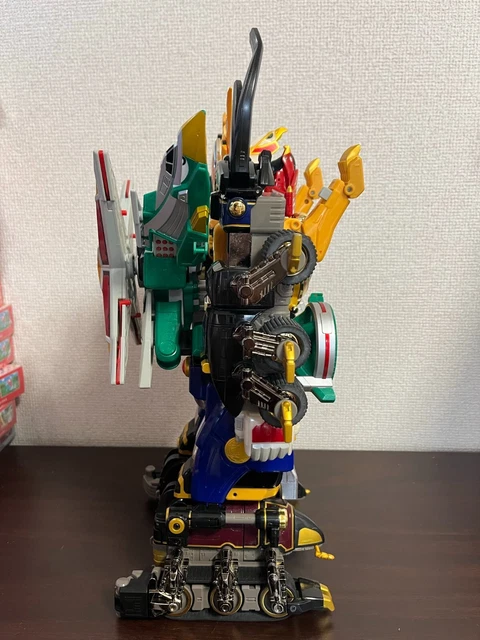 POWER RANGERS NINJA Storm Hurricaneger DX Tenrai Senpuujin Megazord Set ...