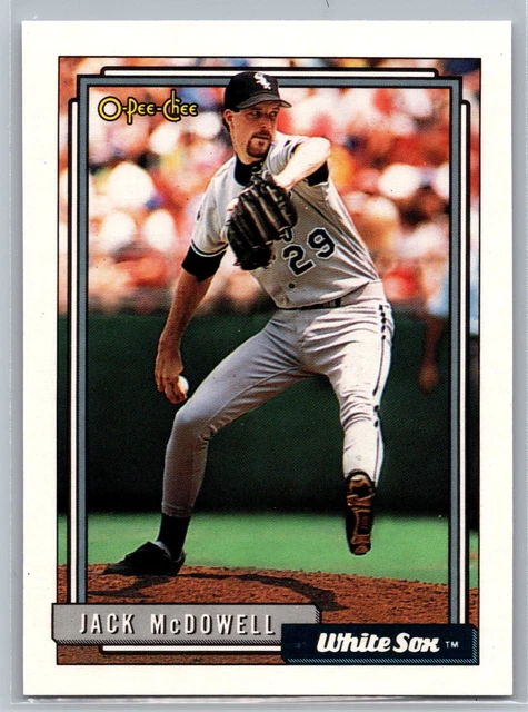 JACK MCDOWELL 1992 O-Pee-Chee Set Break BASEBALL #11 Chicago White Sox EUR 1,98 - PicClick FR