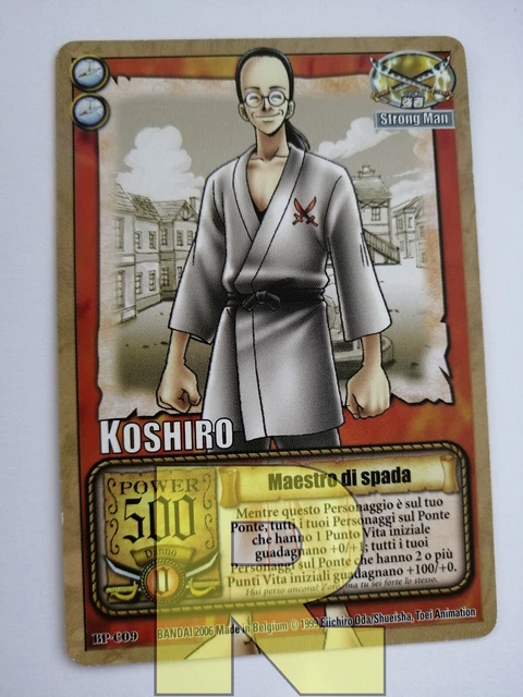 KOSHIRO - MAESTRO di spada ® BP-C09 ® Comune ® One Piece TCG ® Italiano ...