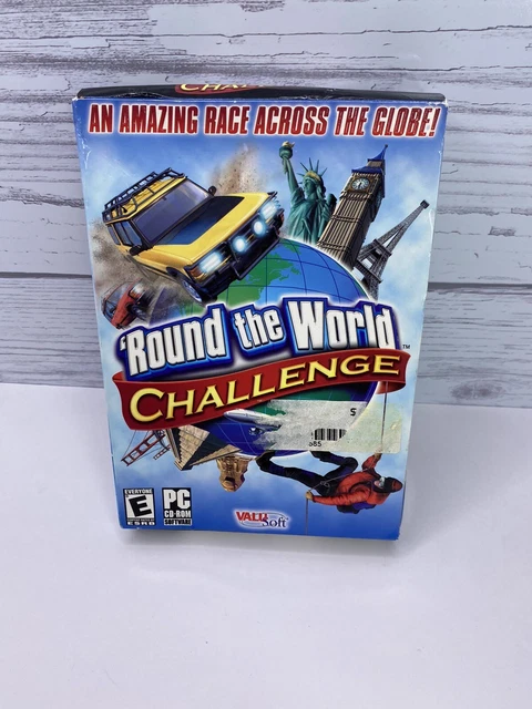 'ROUND THE WORLD Challenge PC Game Windows 98 Me XP 2003 NEW SEALED $8. ...