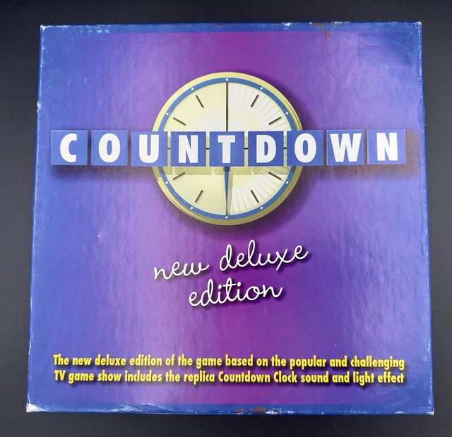 COUNTDOWN NEW DELUXE Edition 2006 TV Game Show Family MISSING 1 NUMBER ...