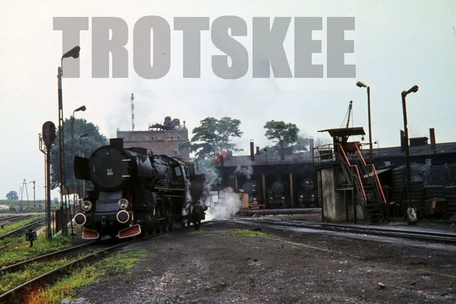 35MM SLIDE PKP Poland Railways Steam Loco Ty2 688 Wolsztyn 1985 Original Polish £13.27 - PicClick UK