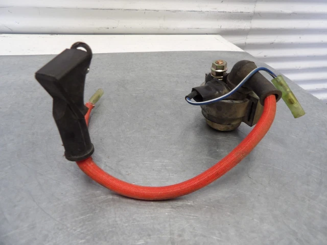 88-01 YAMAHA ROUTE 66 XV250 starter relay w/ battery cable 36Y-81940-00 ...