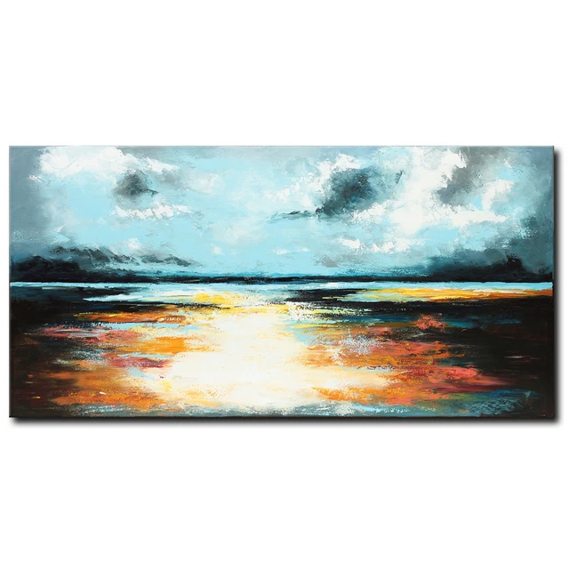 NOVAARTE ABSTRAKTE MALEREI Kunst Acryl Bild Gemälde Modern XXL Leinwand ORIGINAL EUR 349,95 ...
