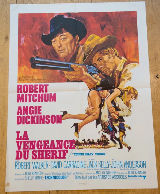 AFFICHE DE CINÉMA : LA VENGEANCE DU SHERIF de BURT KENNEDY EUR 29,00 ...