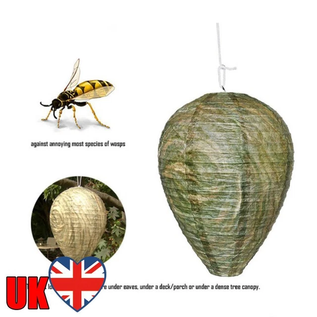 11X8.7 INCH ECO Friendly Hanging Wasp Deterrent Non-Toxic Hornet Wasp ...