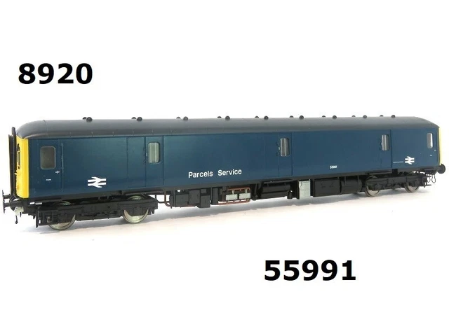HELJAN 8920 OO Gauge Class 128 DPU 55991 In BR Blue Parcel Services ...