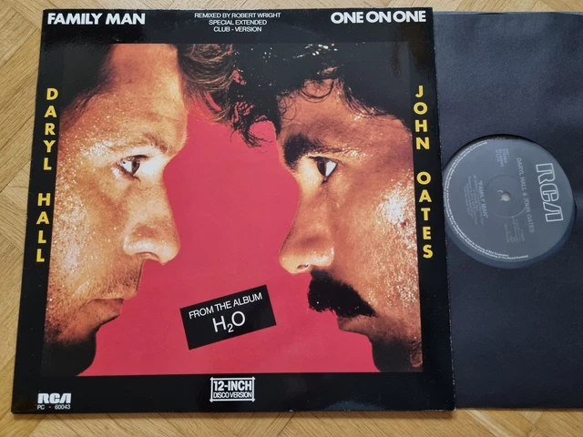 DARYL HALL & John Oates - Family Man/ One On One 12'' Vinyl Maxi ...