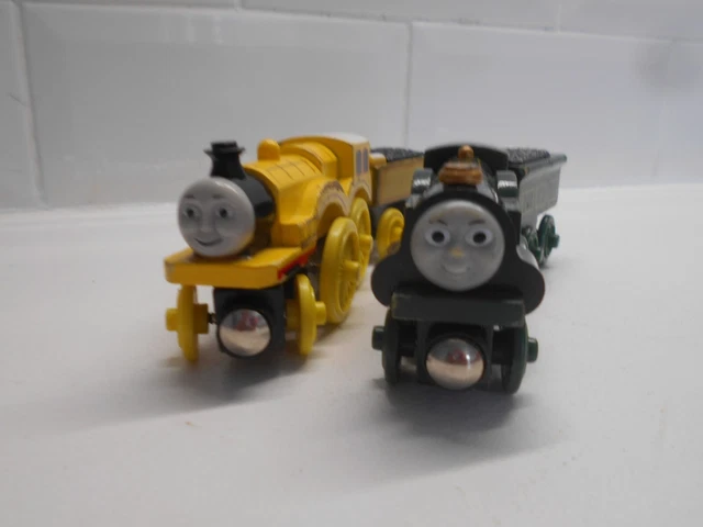 WOODEN THOMAS THE tank engine trains molly and emily £12.99 - PicClick UK