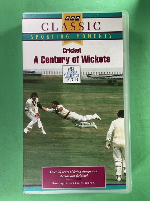 CRICKET, A CENTURY of Wickets, BBC,- PAL VHS Video Tape £3.00 - PicClick UK