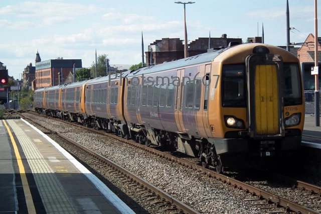 CLASS 172 172216, 2 car DMU, in West Midlands Trains at Birmingham Snow ...