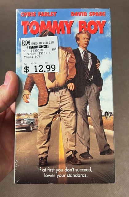 TOMMY BOY VHS 1995 with Watermarks Farley & Spade Brand NEW Factory ...