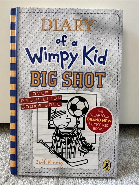DIARY OF A Wimpy Kid: Big Shot (Book 16) by Jeff Kinney (Hardcover ...