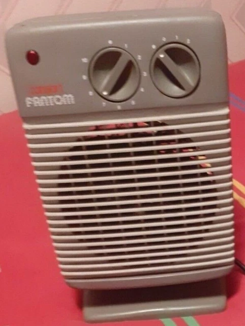 VINTAGE 1990’S CONSORT Fantom electric fan heater model fha2 Boxed £7. ...