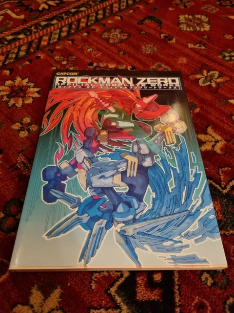 ROCKMAN ZERO OFFICIAL Complete Works Art Book Capcom Mega man japan ...