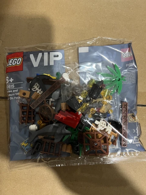LEGO VIP EXCLUSIVE PIRATES AND TREASURE VIP - 40515 - New £13.99 ...