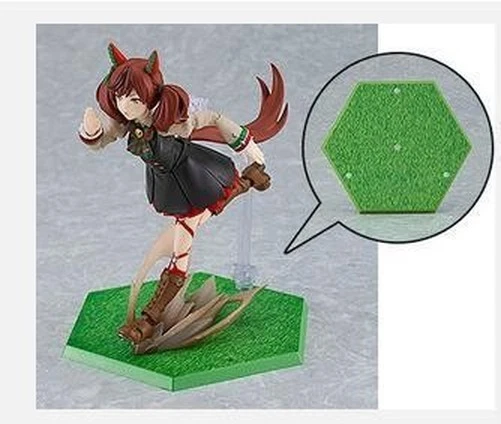 FIGMA UMA MUSUME Pretty Derby Nice Nature Figure with Turf Pattern Base ...