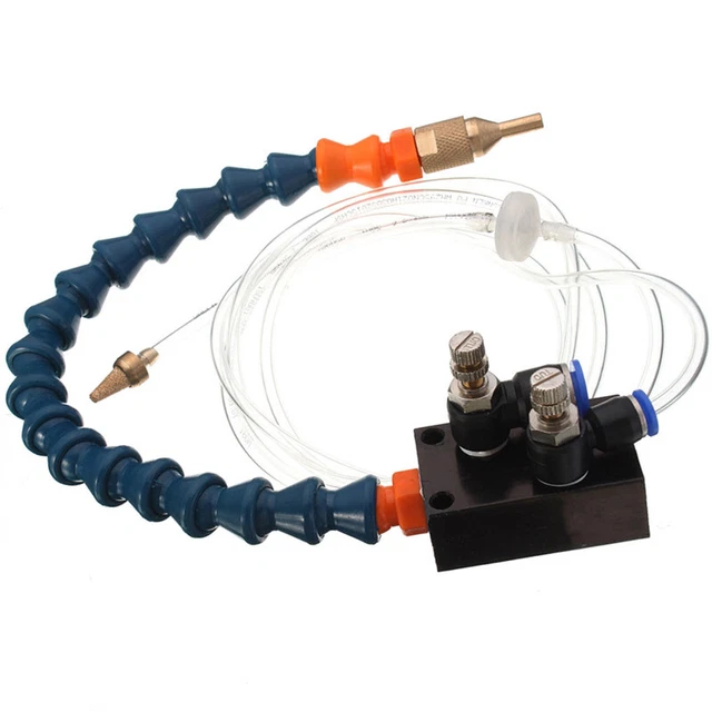 MIST COOLANT LUBRICATION Spray System for CNC 8mm Pipe Lathe Mill Drill ...