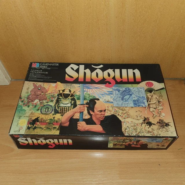 VINTAGE MILTON BRADLEY MB Games SHOGUN aka SAMURAI SWORDS Board Game ...
