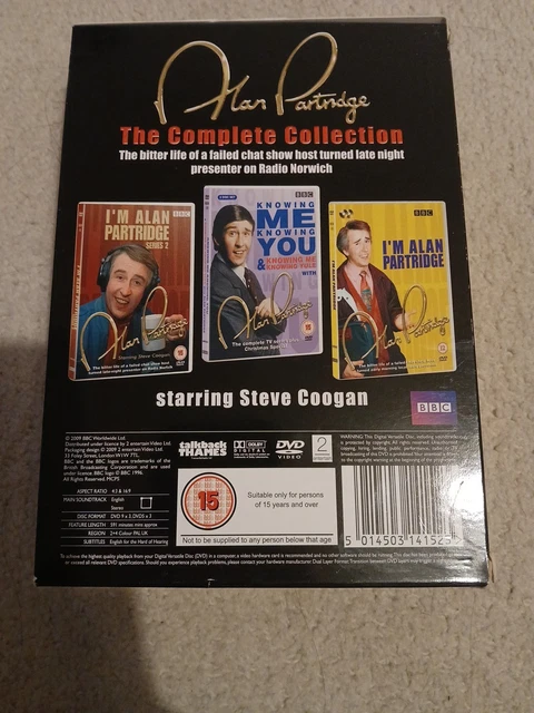 ALAN PARTRIDGE - The Complete Collection (Box Set) (DVD, 2009) £3.31 ...