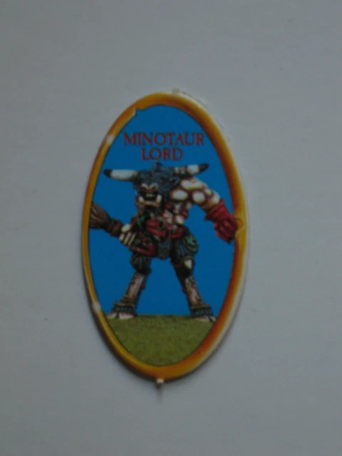 ADVANCED HEROQUEST VINTAGE Warhammer Citadel MINOTAUR LORD Personaggio ...