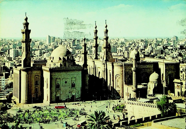 SEPHIL EGYPTE CAIRO Sultan Hassan & Rifai Mosques Poste Aérienne Ppc To ...