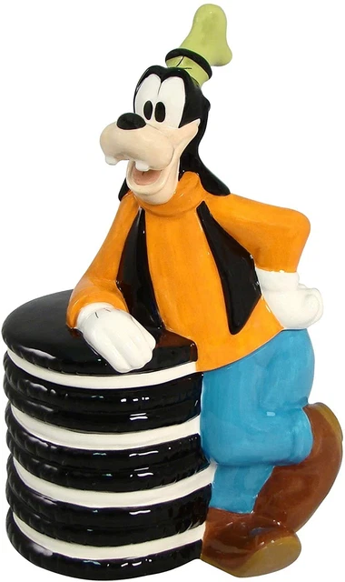 DISNEY GOOFY CERAMIC Cookie Jar Oreos 12" NEW £96.47 - PicClick UK