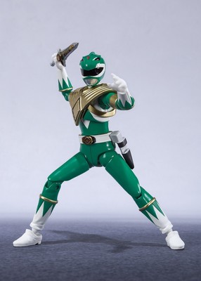 GREEN POWER RANGER Shodo SUPER Kyoryu Sentai ZyuRanger Tommy Figure ...