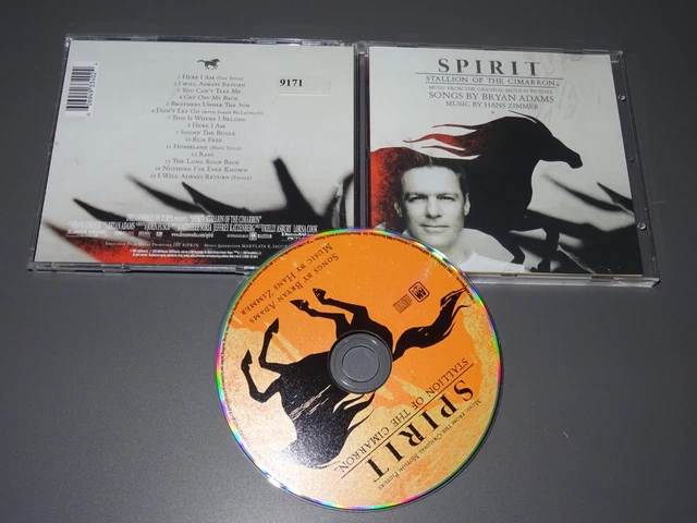 (LE718) BRYAN ADAMS: Spirit, Stallion Of The Cimarron, Soundtrack ...