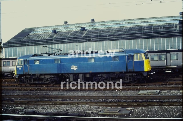 85034 WILLESDEN JUNCTION Class 85 Electric Loco 12/2/83 Original 35mm ...