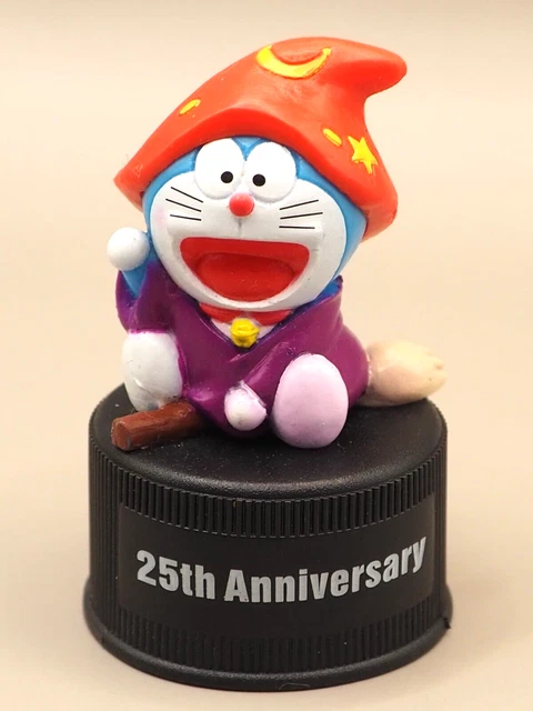DORAEMON 25 ANIVERSARIO Seven-Eleven Limited Tapa Botella Figura Japón ...
