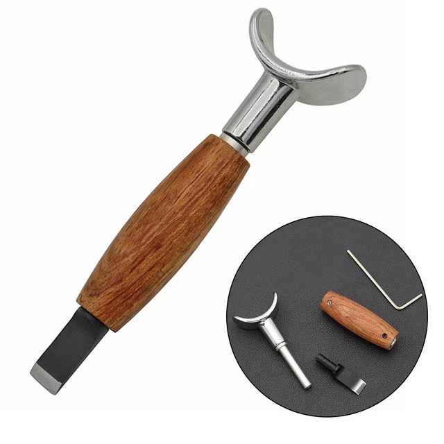 OUTIL DE GRAVURE en cuir fait ?? la main de haute qualit?? avec poign ...