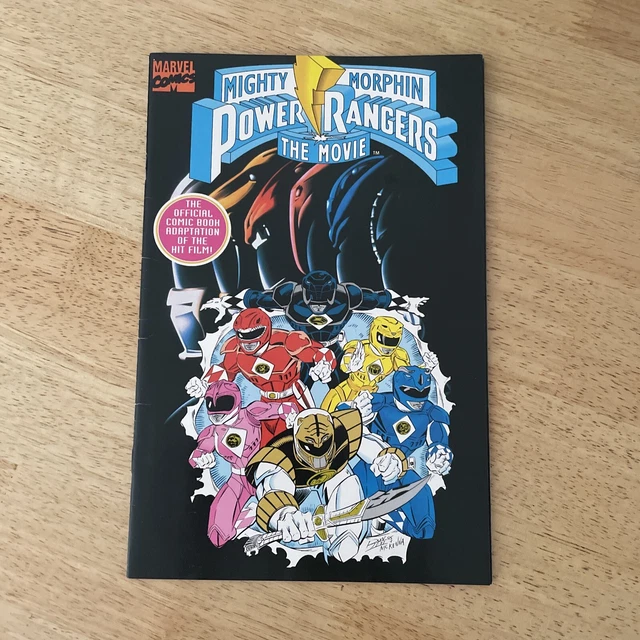 MIGHTY MORPHIN POWER Rangers The Movie Marvel Comics Adaptation 1995 ...
