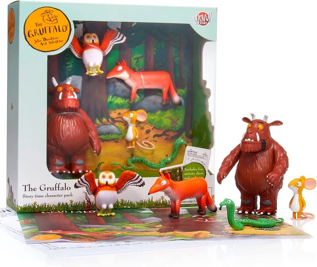 WOW! STUFF THE Gruffalo Story Time Family Pack Mini Play Figures ...