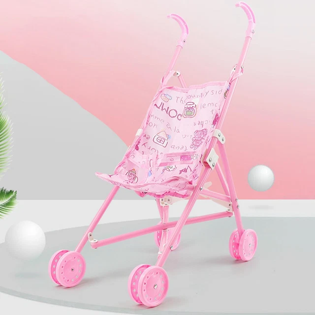 BABY DOLL STROLLER Educational Party Favors Foldable Role Play for Kids ...