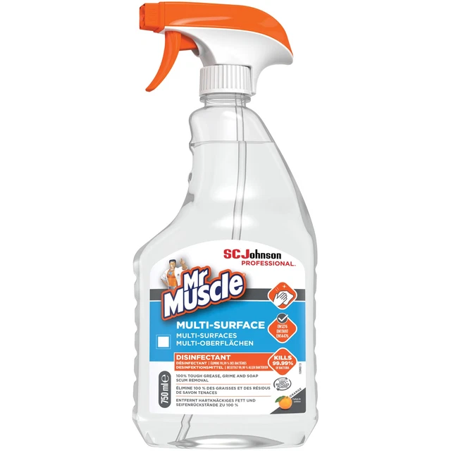 SC JOHNSON PROFESSIONAL Mr Muscle® Multi-Surface Cleaner 750ml 316524 £ ...