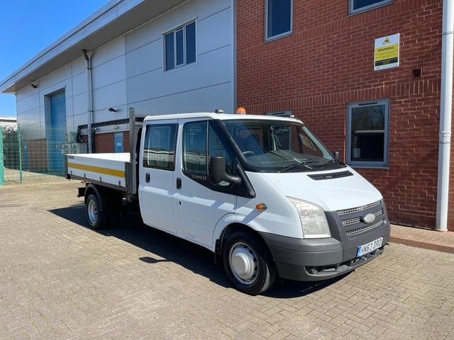 FORD TRANSIT MK7 Double Cab One Stop Tipper No Vat £6,500.00 - PicClick UK