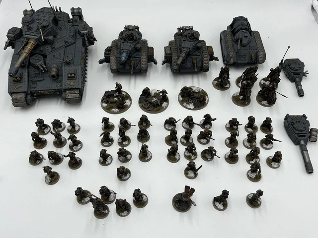 DEATH KORPS OF Krieg Army Pro Painted Warhammer 40k dkok Astra Militarum Forge EUR 600,00 ...
