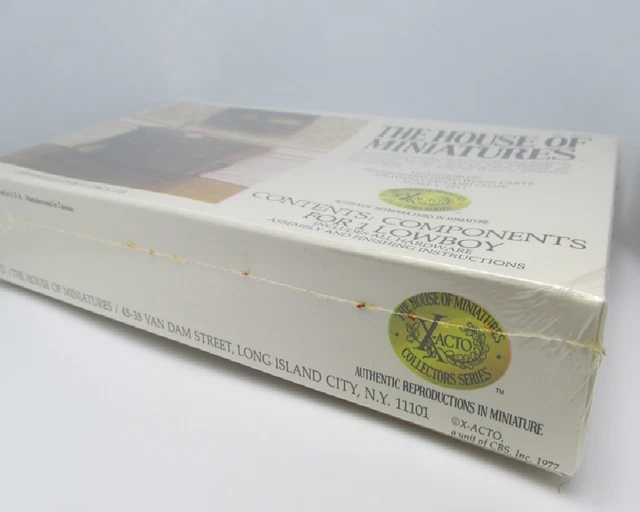 VINTAGE THE HOUSE Of Miniatures - CHIPPENDALE LOWBOY - Circa 1725 - Kit#40024 $15.04 - PicClick AU