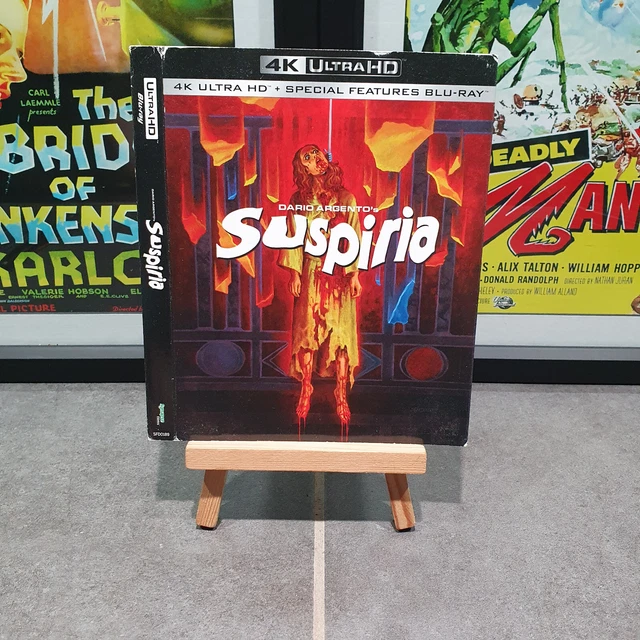SUSPIRIA - SYNAPSE 4k UHD Slip cover Only No Disc Only Slip! £15.00 ...