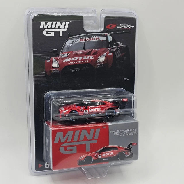 MINI GT NISSAN GT-R Nismo GT500 #23 “MOTUL AUTECH GT-R" NISMO 2021 ...