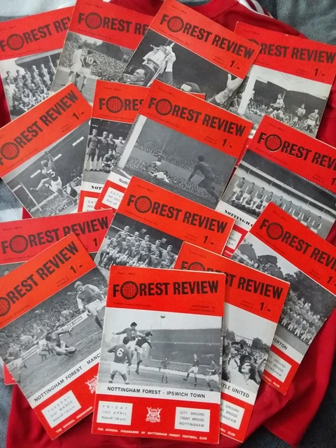 NOTTINGHAM FOREST PROGRAMMES from 1969-70 and 1973-74 seasons. £8.78 ...