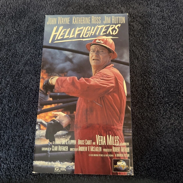 HELLFIGHTERS 1968 VHS John Wayne, Katharine Ross, Jim Hutton £3.52 ...