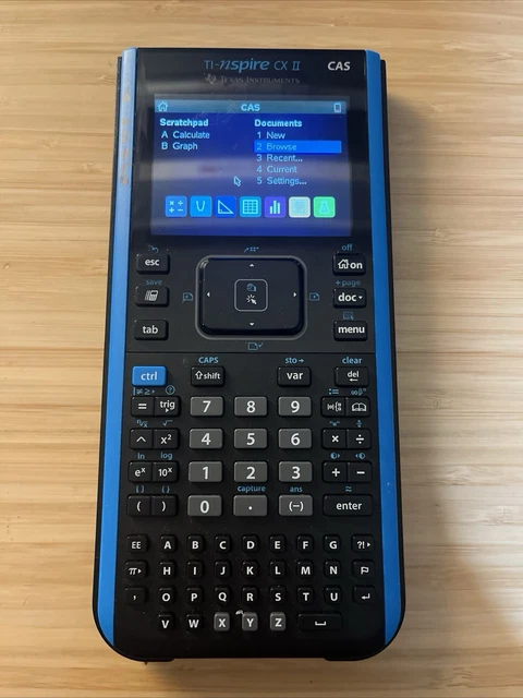TEXAS INSTRUMENTS TI Nspire CX II CAS Color Graphing Calculator $90.00 ...