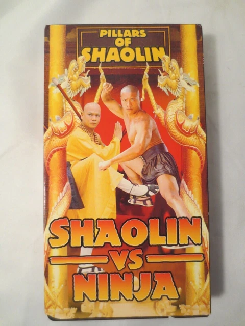 SHAOLIN VS NINJA - Pillars of Shaolin VHS Martial Arts Alexander Lo Rei ...